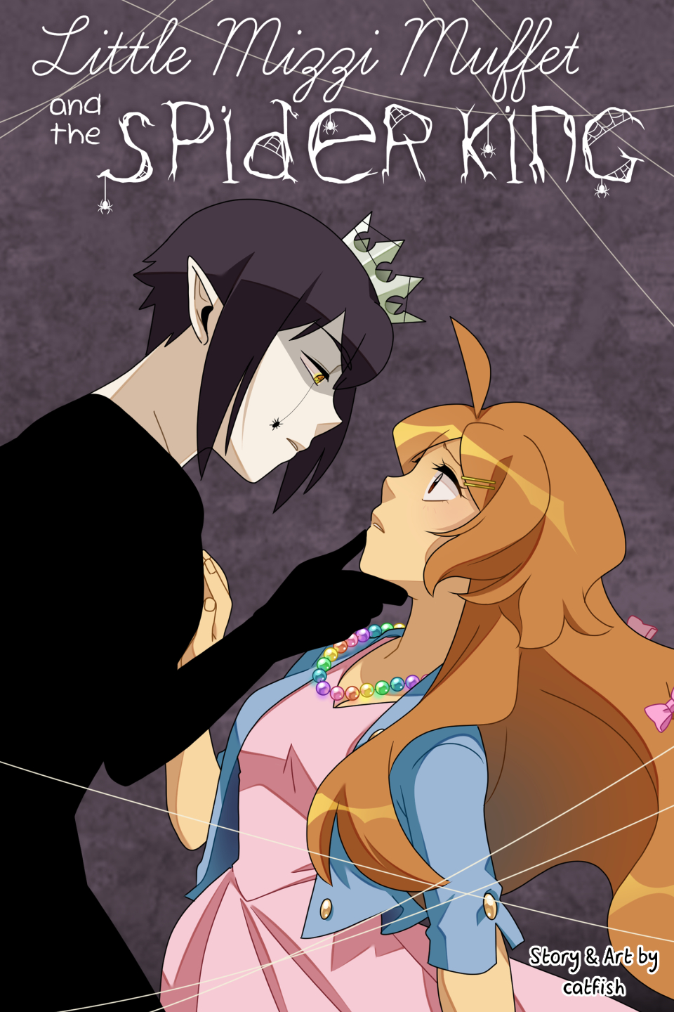 Along Came a Spider | Little Mizzi Muffet and the Spider King by catfish