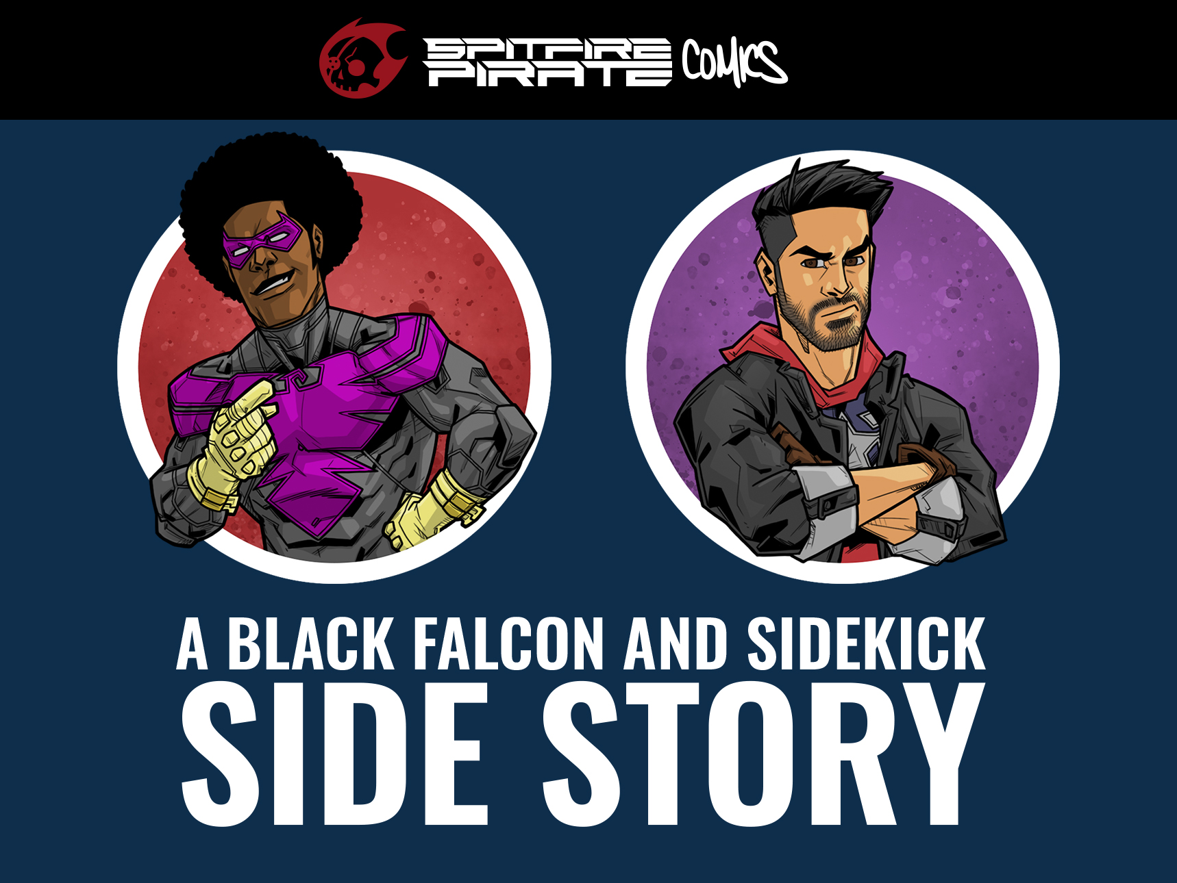 A Black Falcon and Sidekick SIDE STORY by Mike Velazquez | Zestworld