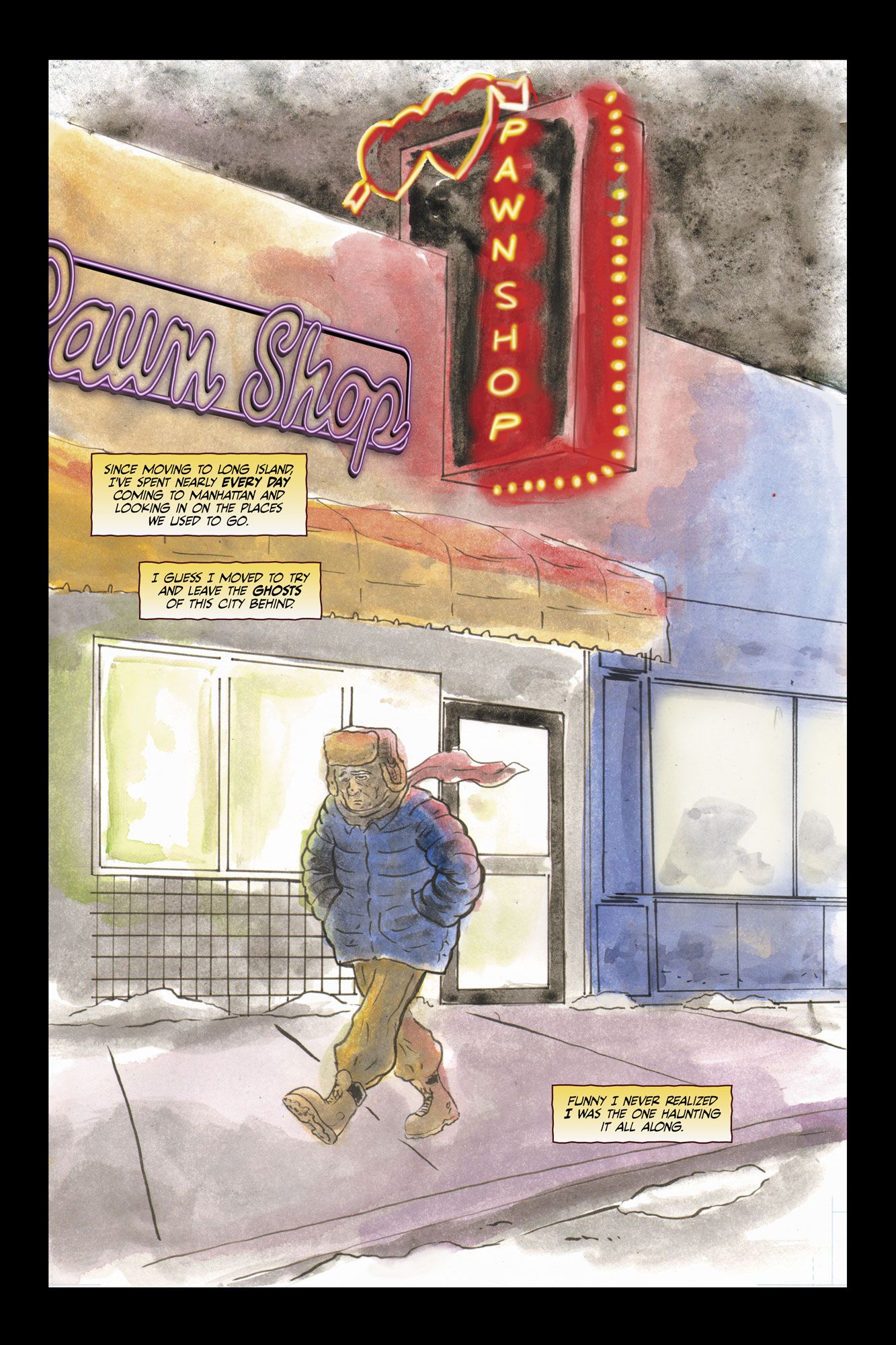 "Ghost Town" | PAWN SHOP by Joey Esposito & Sean Von Gorman (of Comics)
