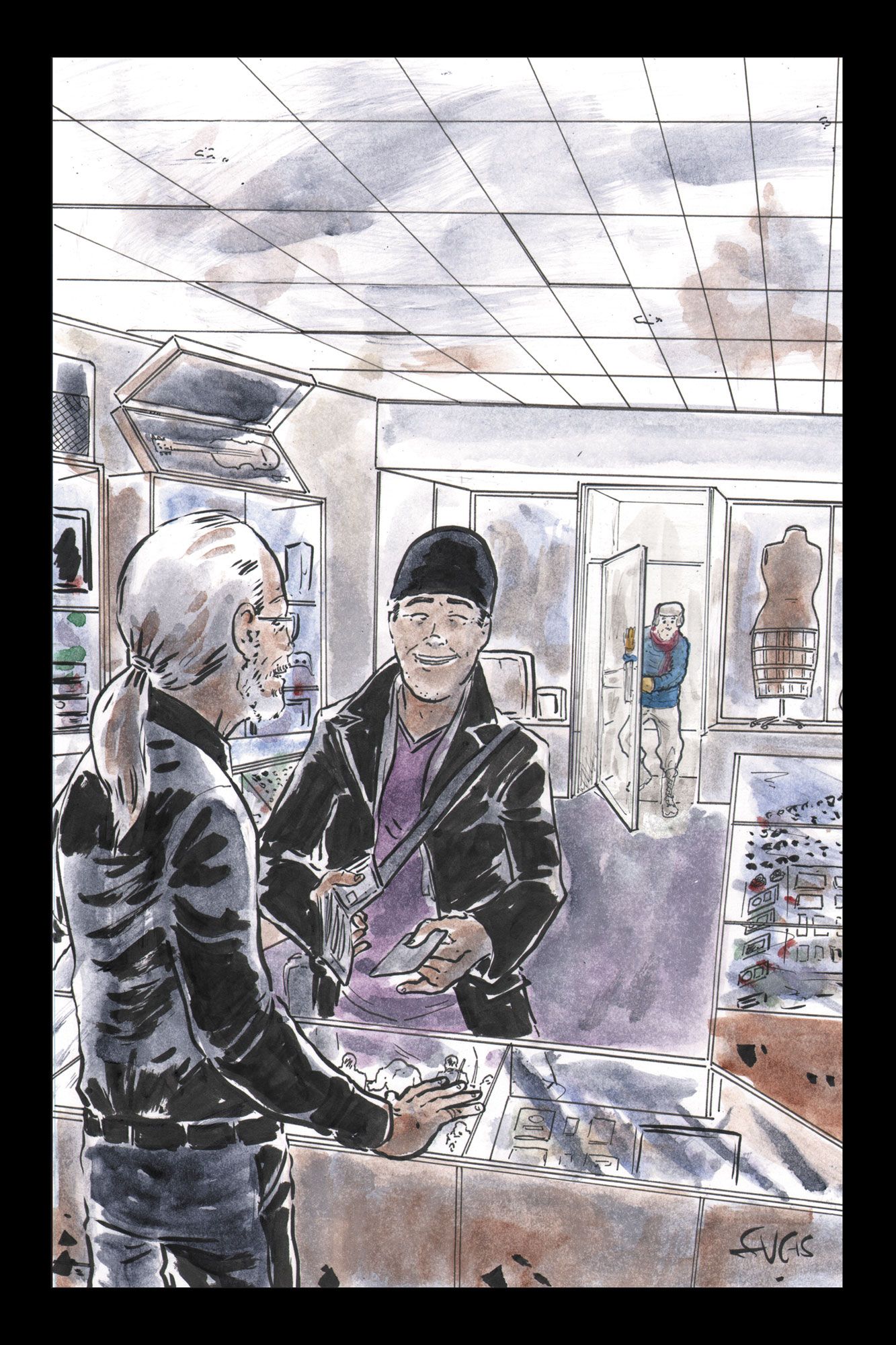 "Ghost Town" | PAWN SHOP by Joey Esposito & Sean Von Gorman (of Comics)